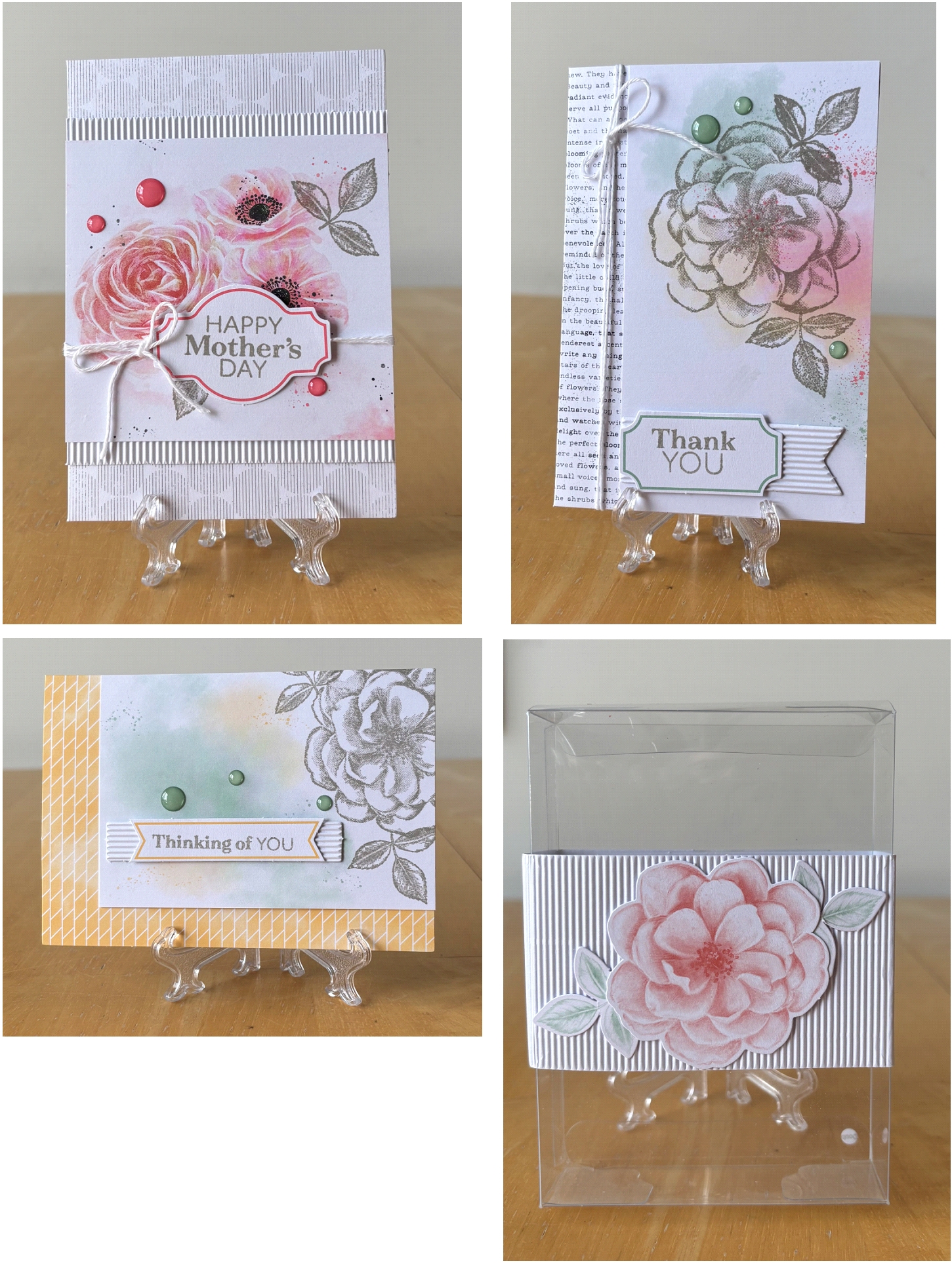 Sentimental Rose Card Kit – Personally Created by Christine
