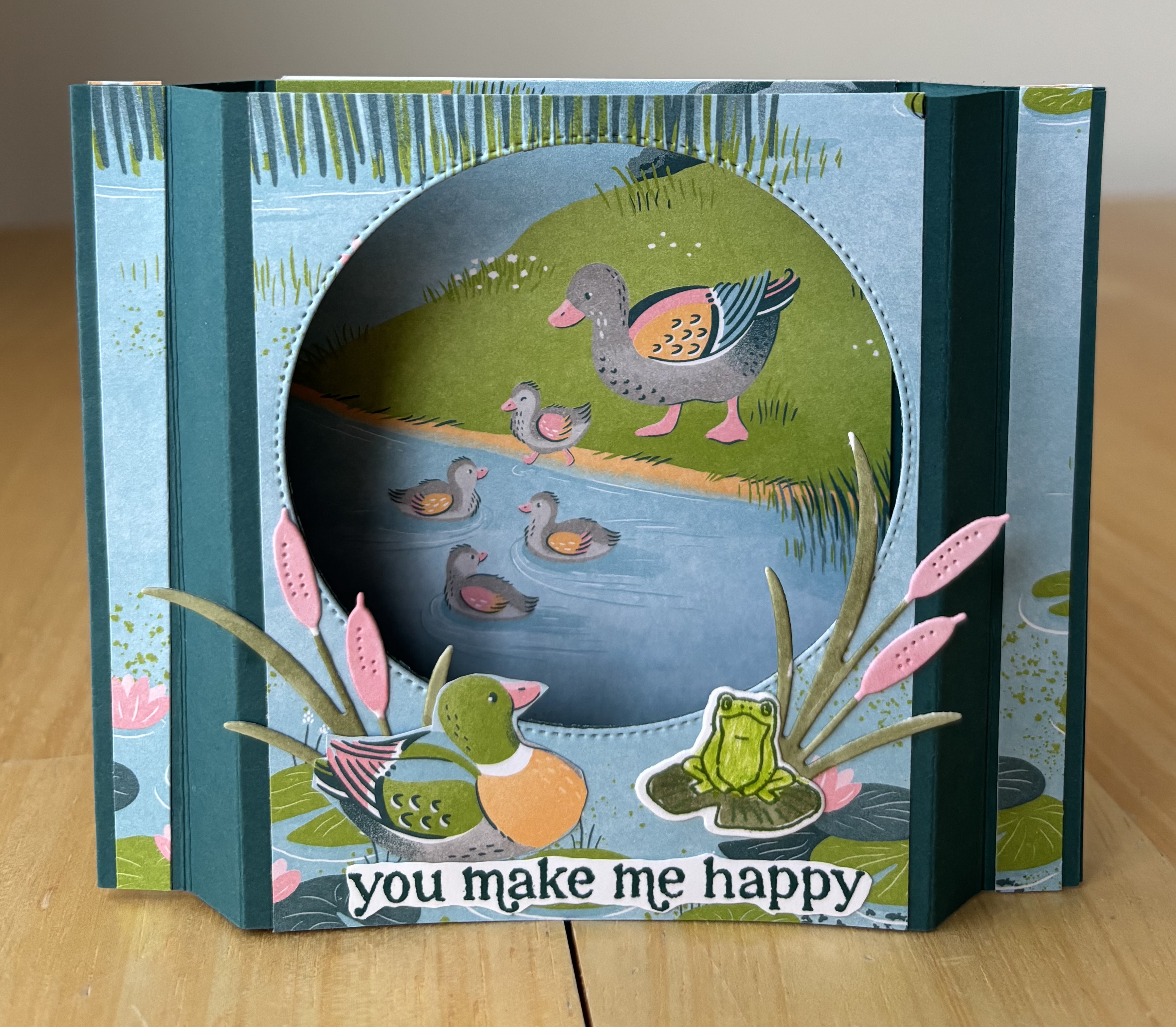 Lily Pond Card – Personally Created by Christine